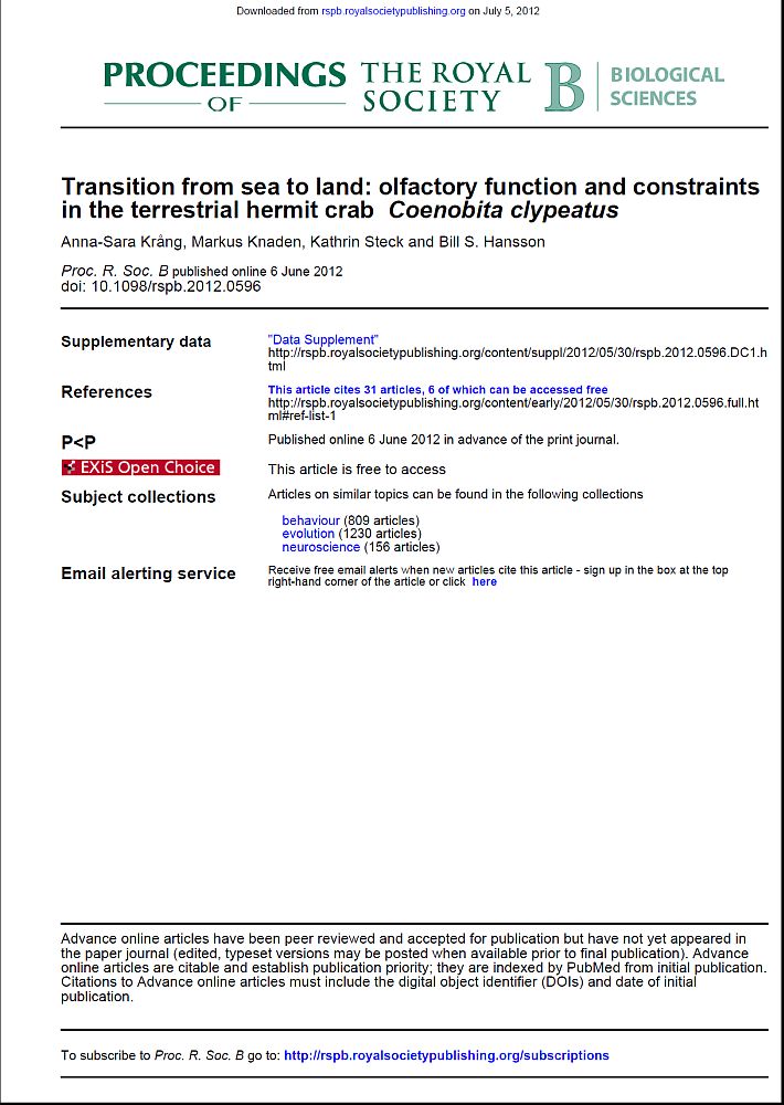 Proc. R. Soc. B-2012-Krång-rspb.2012.0596.pdf | Der Beutelwolf-Blog
