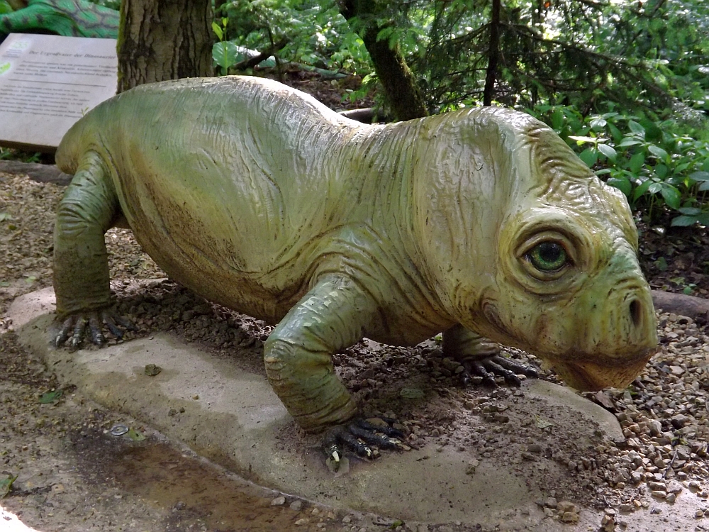 Dicynodon lacerticeps (Dinopark Altmühltal) | Der Beutelwolf-Blog